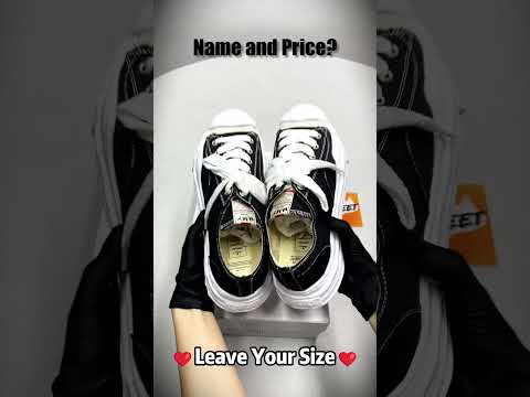 2024 Christmas Gift Real VS Fake Maison MIHARA YASUHIRO Hank low-top Sneakers unboxing checking