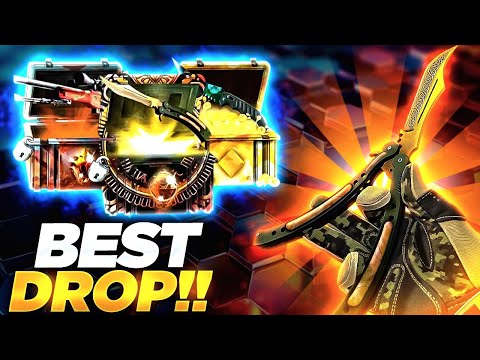 CLASHGG BEST BUTTERFLY KNIFE DROP ON BATTLE !! ?! | CLASH.GG Case Opening | CLASHGG Promo Code 2025