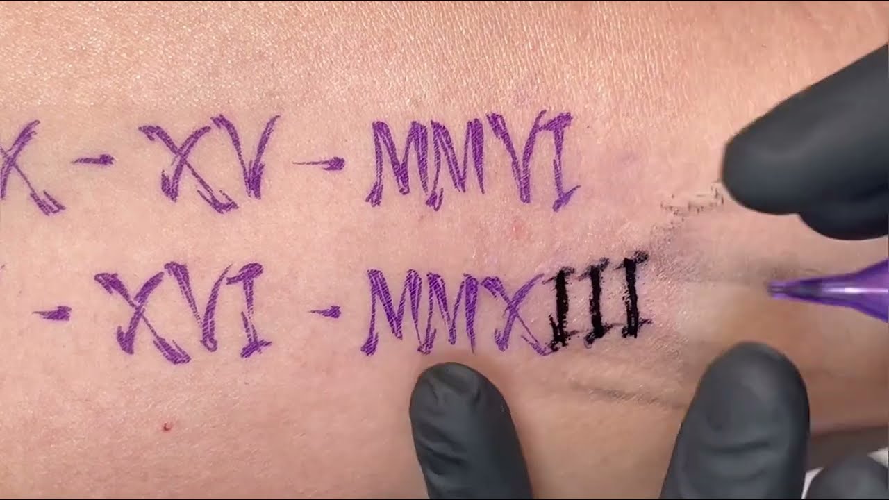 Script tattoo | Real time Real sound