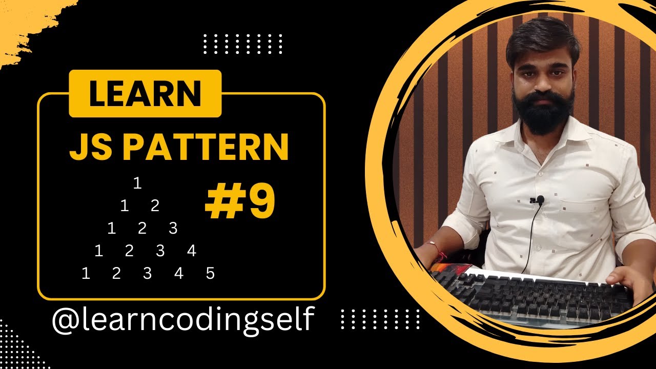 JavaScript pattern programs#9 #patternprogram in Hindi
