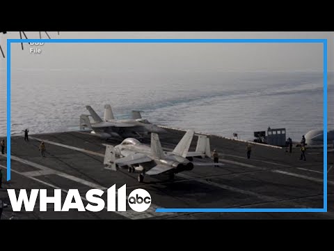 $70M fighter jet rolls off aircraft carrier; U.S. Navy launching investigation