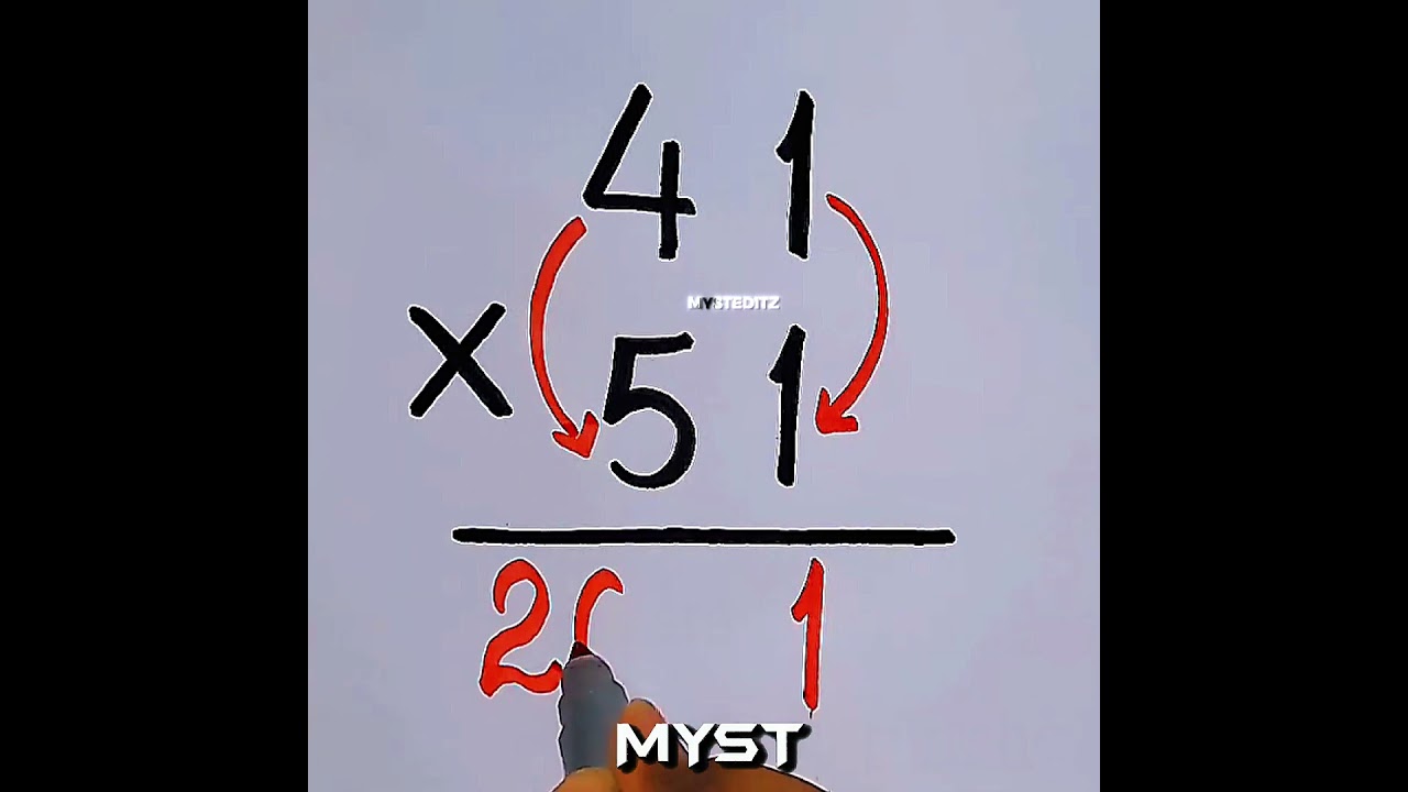 Fastest Multiplication Trick for Exams (SAT/ACT) ⚡ #satmath #maths