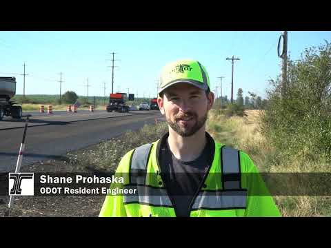 OR99 Junction City paving project