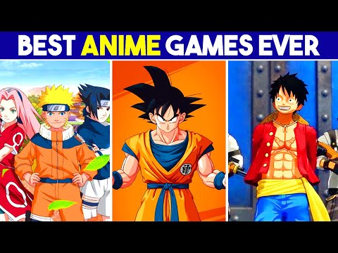 10 Best *ANIME* Games Ever Made 😍 | Attack on Titan, Naruto, Dragon Ball Z &.... More 😮 [HINDI]