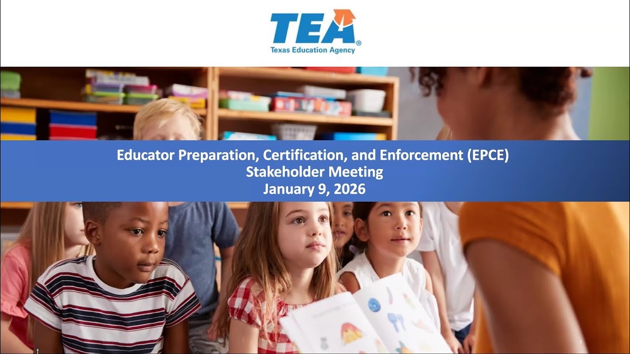 EPCE Stakeholder Meeting (January 9, 2026)