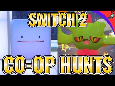 Is CO-OP Shiny Hunting on Switch 2 GOOD? Pokemon Scarlet Violet