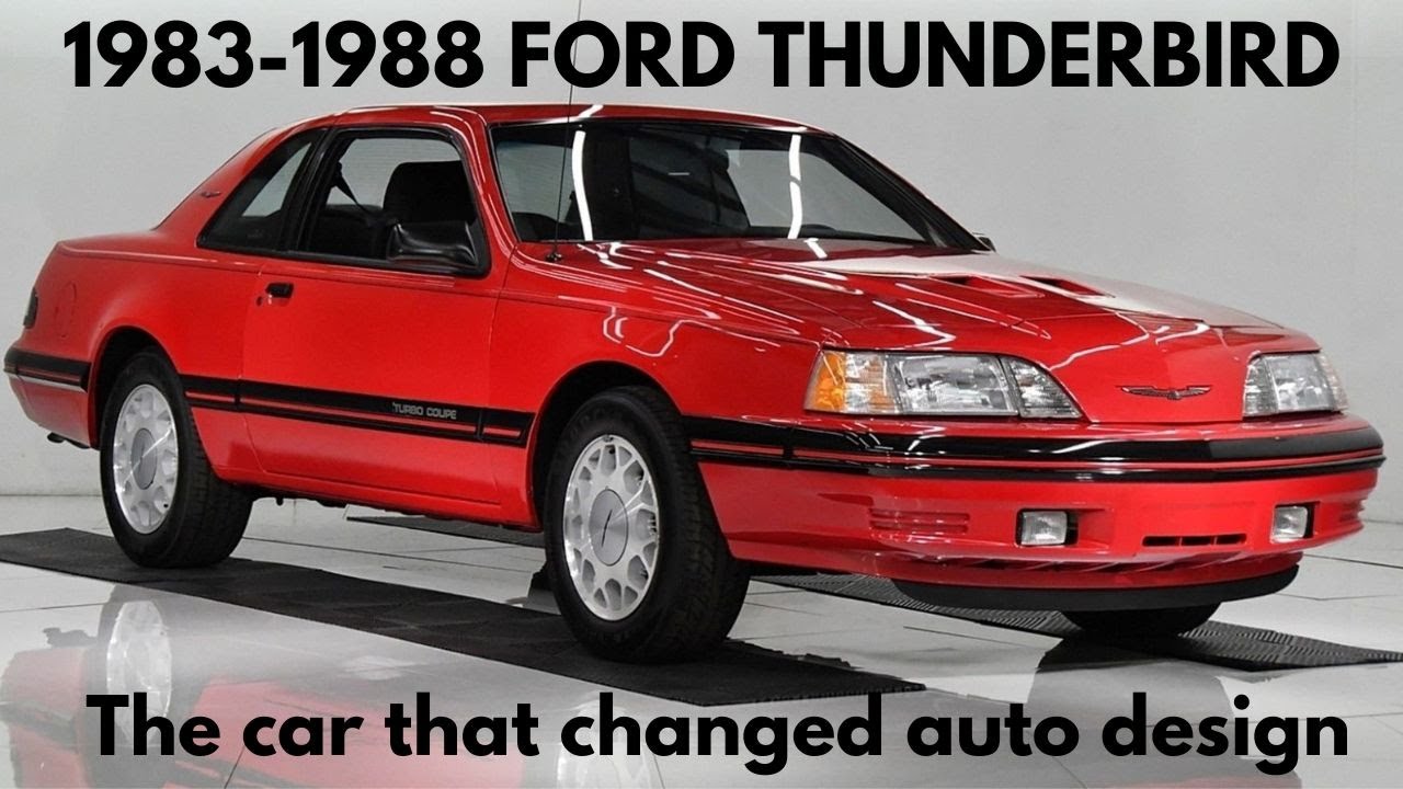 1983 – 1988 Ford Thunderbird The History, All the Models, & Features