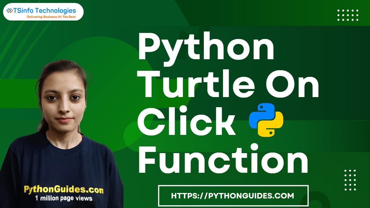 How to use onclick function in Python Turtle | Python Turtle on click function
