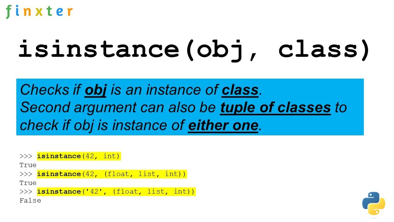 Python isinstance() - A Helpful Guide with Examples