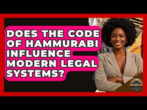 Does The Code Of Hammurabi Influence Modern Legal Systems? - Archaeology Quest