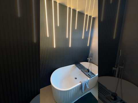 Modern elegance meets spa-like serenity – a bathroom designed for luxury and relaxation | #fluted