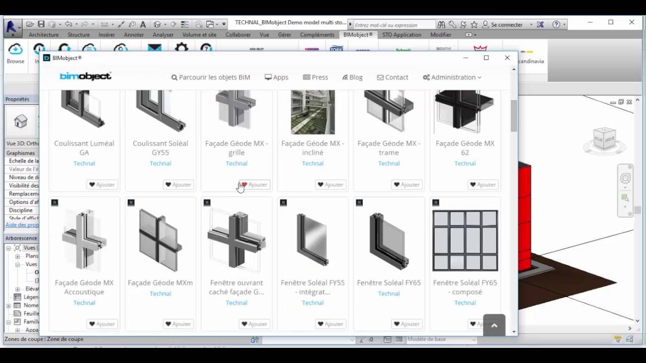 Technal - Introduction for Revit (French)