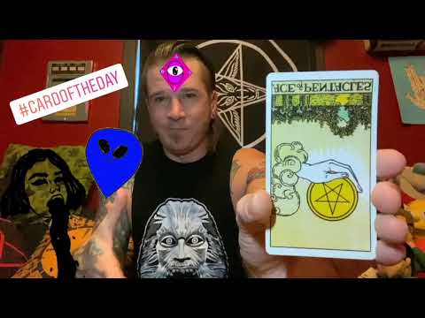 Card of the Day - Ace of Pentacles (Reversed)