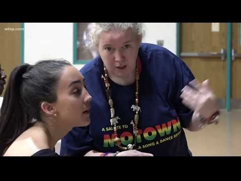 Pyramid performers put the final touches for their Sunday Motown show