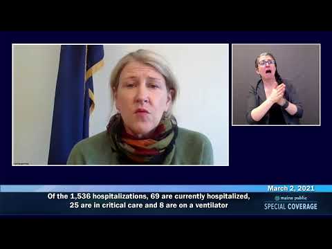 Maine CDC Briefing March 2, 2021