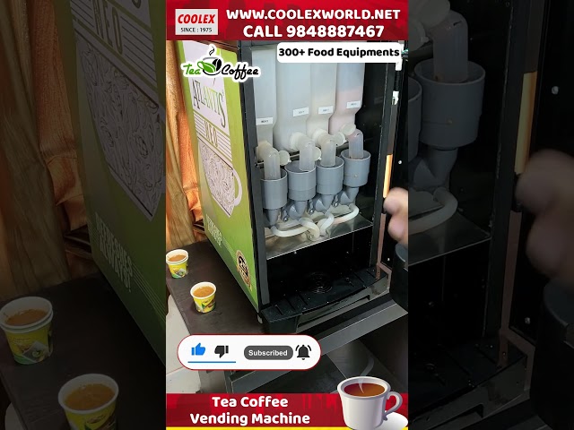 Tea Coffee Vending Machine - Coffee Tea Vending Machine Manufacturer ...