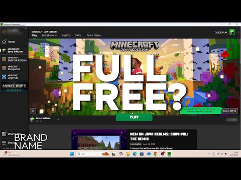 Download Minecraft for free ! (2025 - Minecraft Launcher)