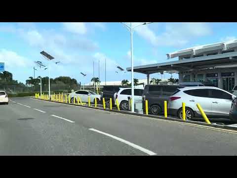 Driving Antigua and Barbuda V.C. Bird International Airport December 11, 2023