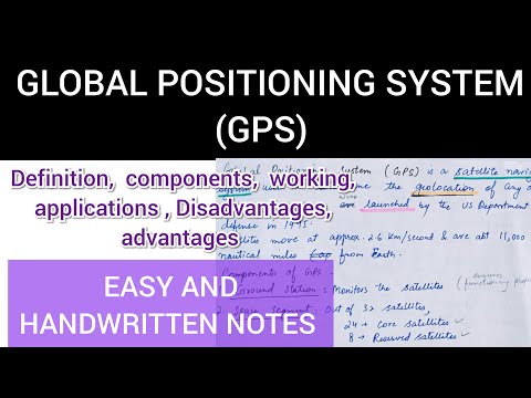 Global Positioning System (GPS) Explained: Components, Working, Applications in Remote Sensing