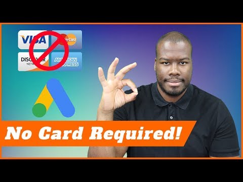 How To Create an AdWords Account Without a Credit Card (2018)