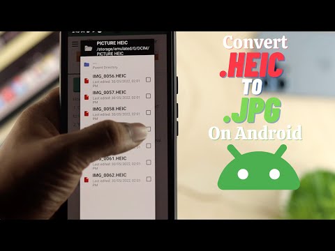 Change HEIC/ HEIF Photo Format to JPG in Android Phone