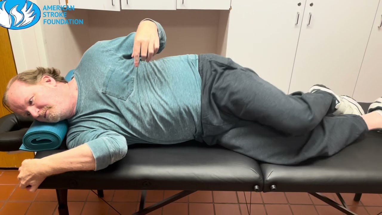 Post Stroke Bed Positioning