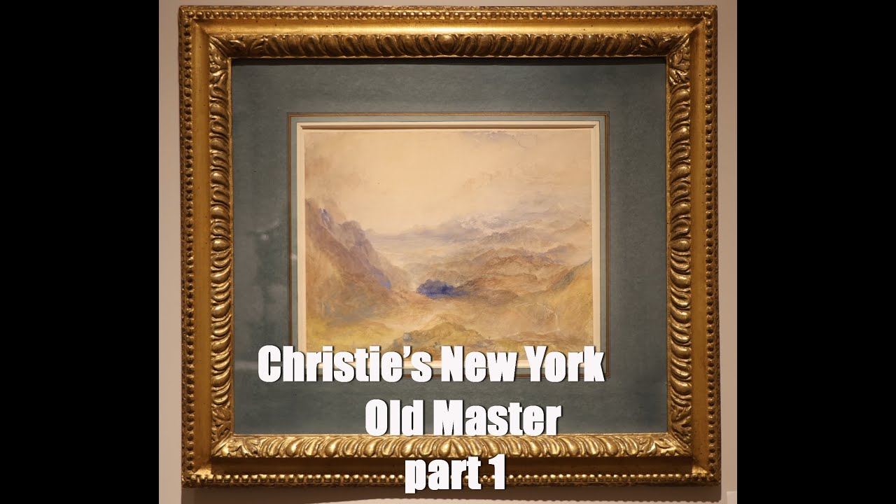 Christie’s New York         Old Master part 1