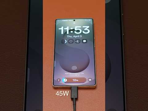 Galaxy S25 Ultra 45w to 25w Charging ????
