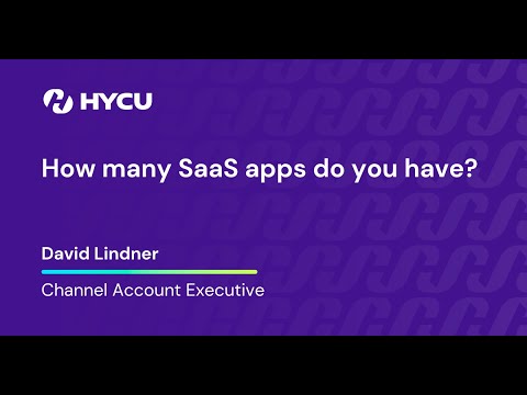 How Many SaaS Apps Series: David Lindner