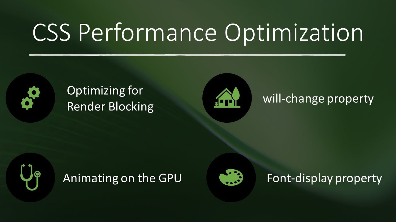 CSS Performance Optimization Points, To Speed Up Your Website | Render Blocking | CSS Tutorials |