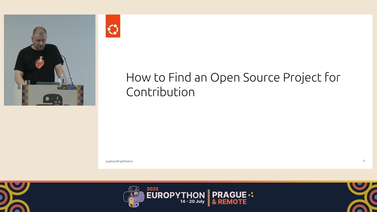 Your Very First Contribution to Open Source — Jürgen Gmach