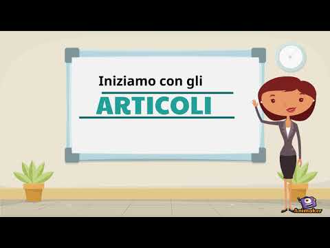 Impara l'Inglese - GLI ARTICOLI