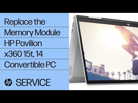 Replace the Memory Module | HP Pavilion x360 15t, 14 Convertible PC | HP