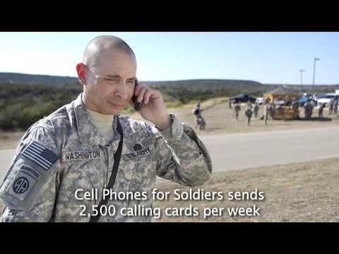 The Story of Cell Phones for Soldiers