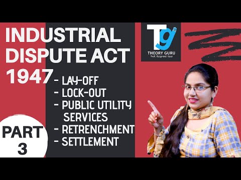 IMPORTANT DEFINITIONS#Including layoff;lockout;retrenchment#part 3