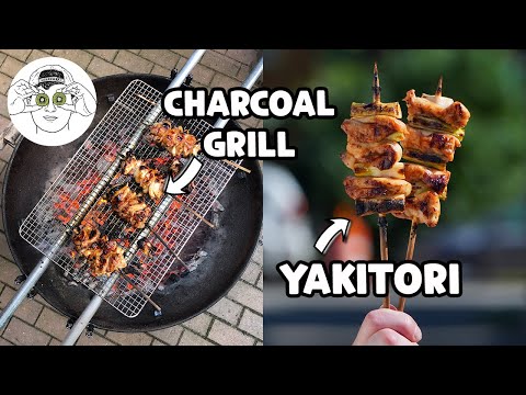 Japanese Chicken Skewers on the Grill (Yakitori)
