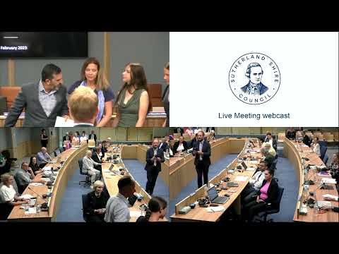 Sutherland Shire Council Meeting - Monday 20 February 2023