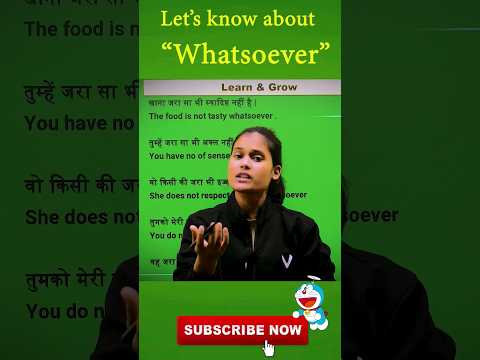 whatsoever #shorts #vleads #english