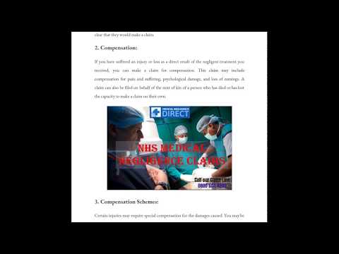 How to Make a Claim Against the NHS Negligence?