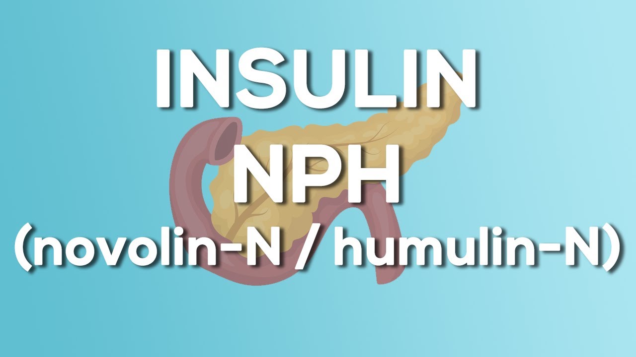Insulin NPH (Humulin-N / Novolin N) Nursing Drug Card (Simplified) - Pharmacology