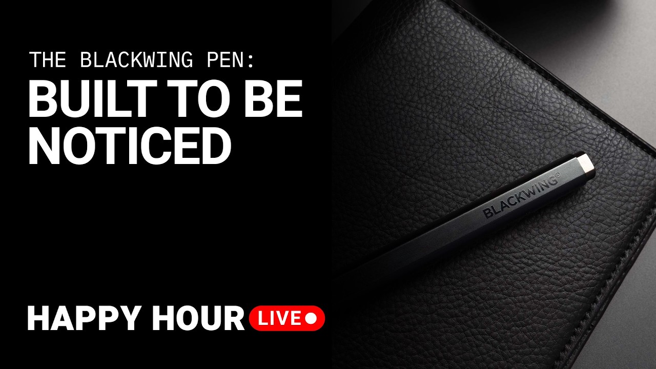 The Blackwing Pen: Built to Be Noticed | Happy Hour Live
