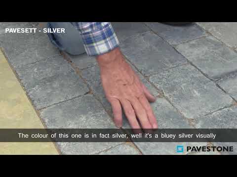 Pavesett Silver Block Paving