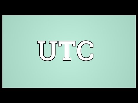 UTC Meaning