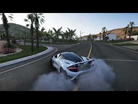 8K|60 EXTREME Forza Horizon 5 | McLaren 765LT DRIFT | Nvidia GeForce RTX 5090 32GB