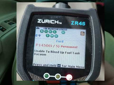 Using the Harbor Freight Zurich ZR4s Code Reader on a 2017 Ford Escape I'm surprised at the results!