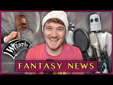 AI Audiobooks Are Here📲 Wizards of the Coast Backlash💢 ~FANTASY NEWS