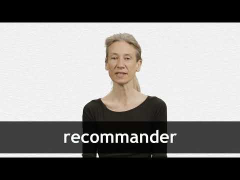 English Translation of “RECOMMANDER” | Collins French-English Dictionary