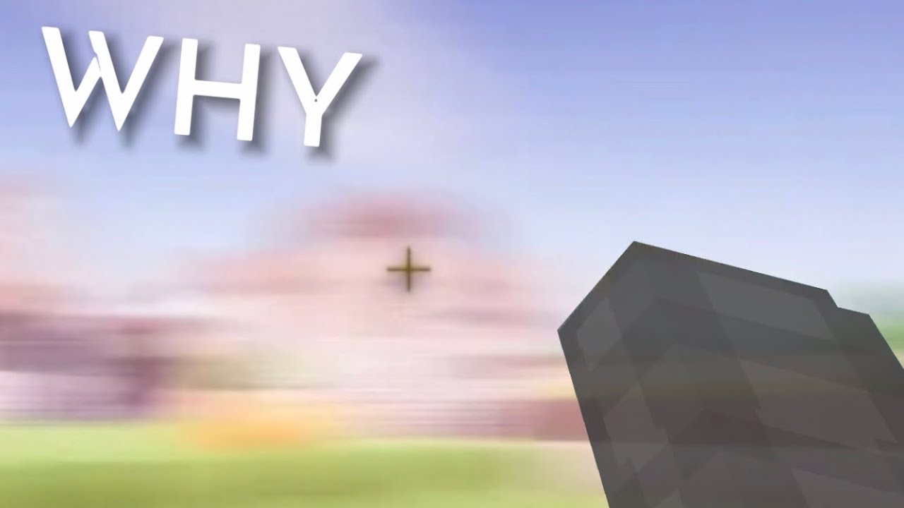 Why is Minecraft Bedrock view bobbing like this?