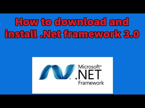 How to download and install .Net framework 3.0