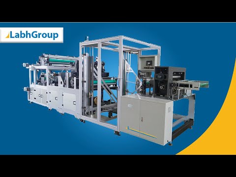 Disposable surgical scrub suits making machine | Top non-woven suits making machine | Labh Group